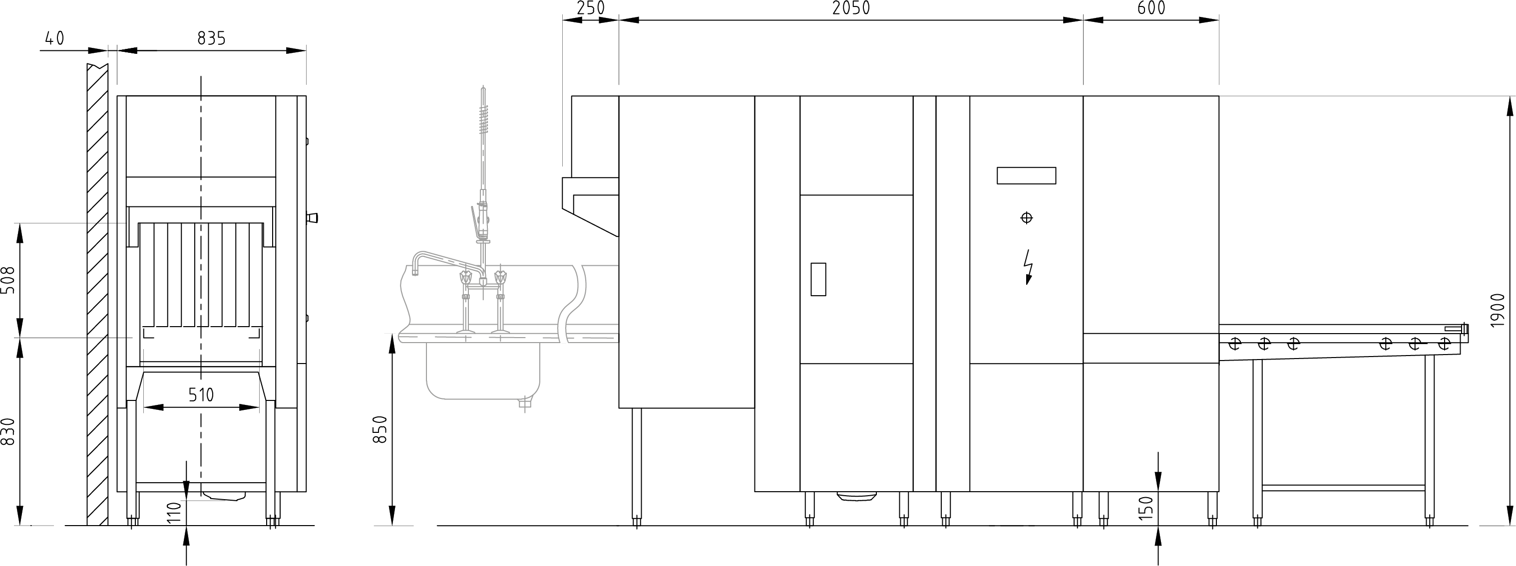 MEIKO UPster® K – servicing and technical data - MEIKO