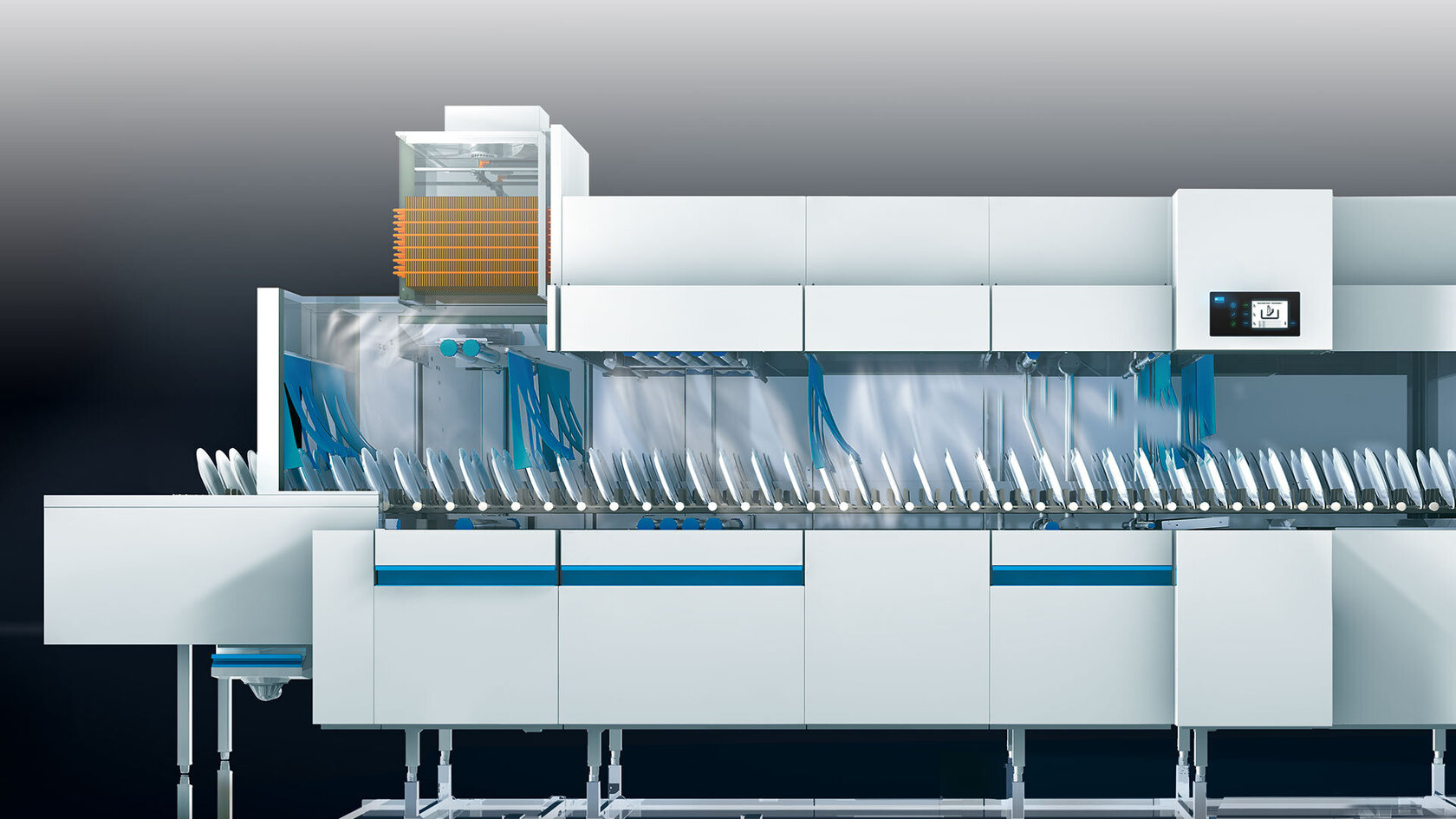 The latest technology in a professional dishwashing machine – M-iQ - MEIKO