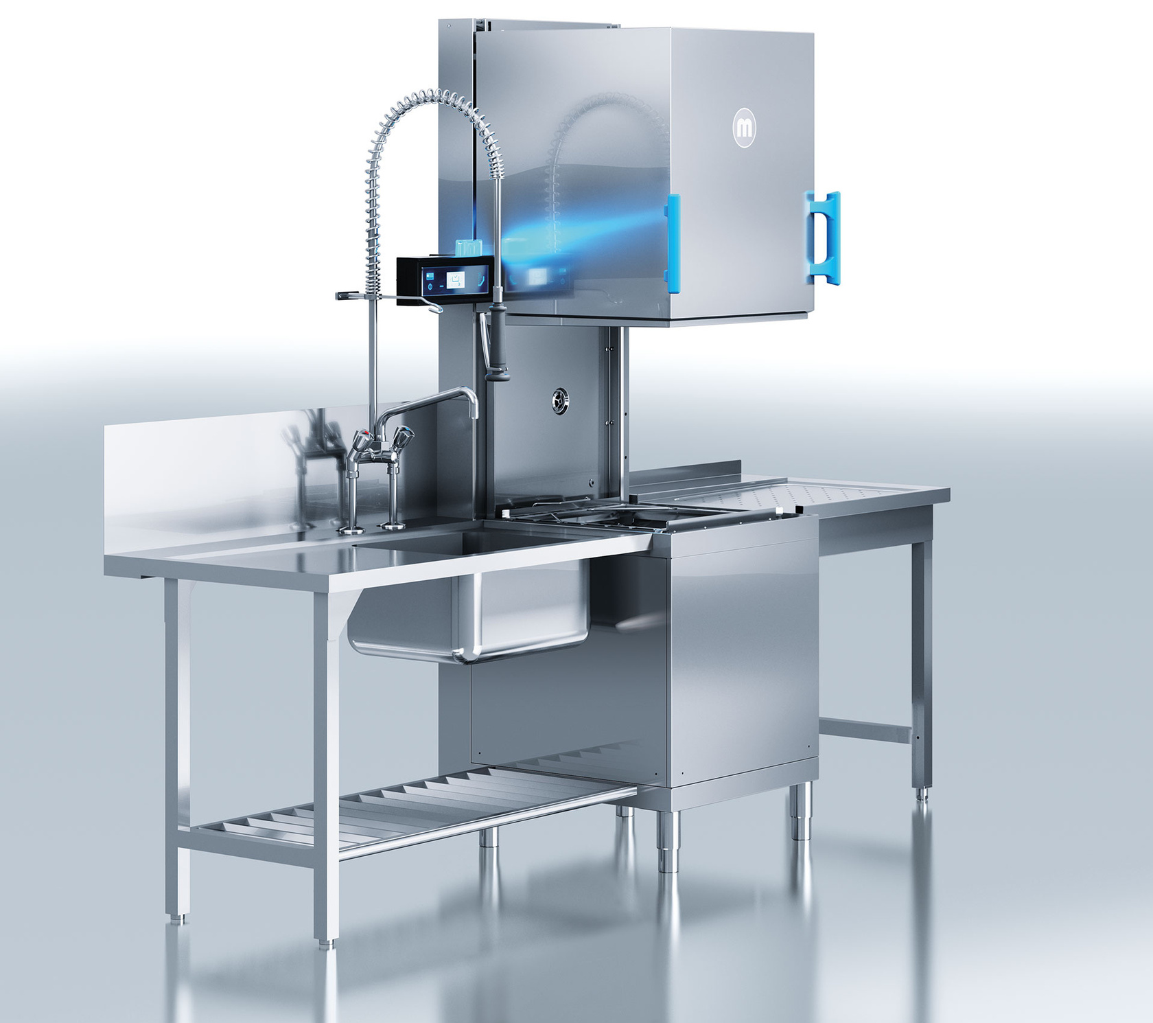 MEIKO M-iClean H – hood type dishwashing machine - MEIKO