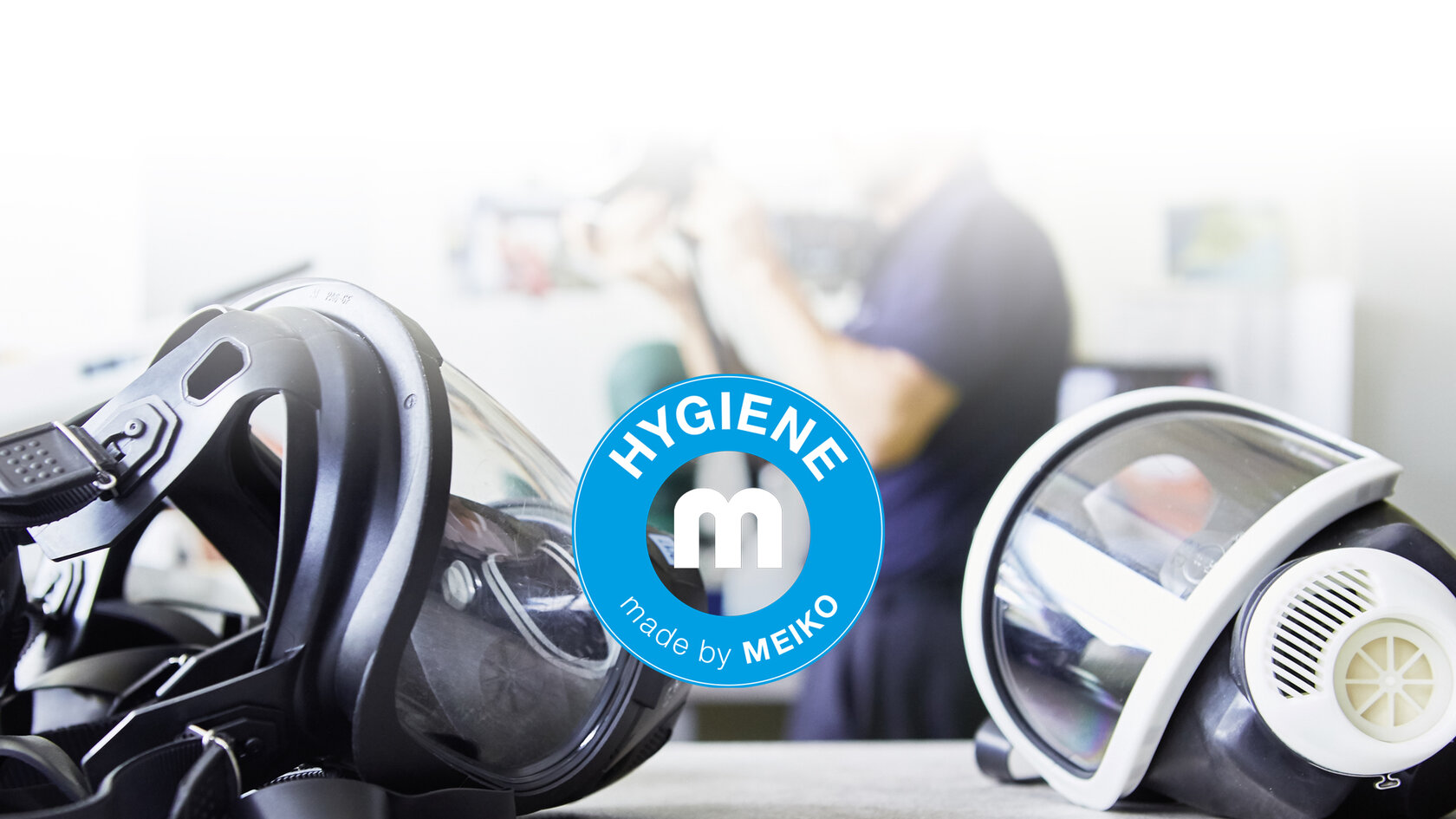 Cleaning and disinfection of respiratory protective equipment - MEIKO