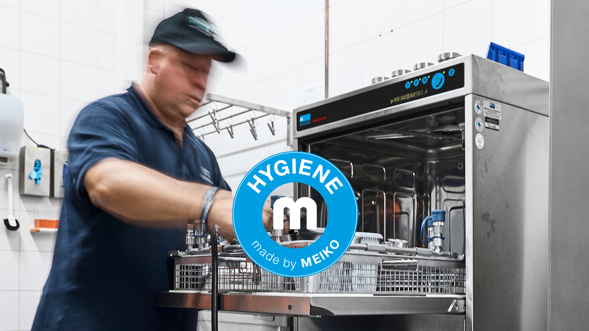 Hygiene features of TopClean M - MEIKO